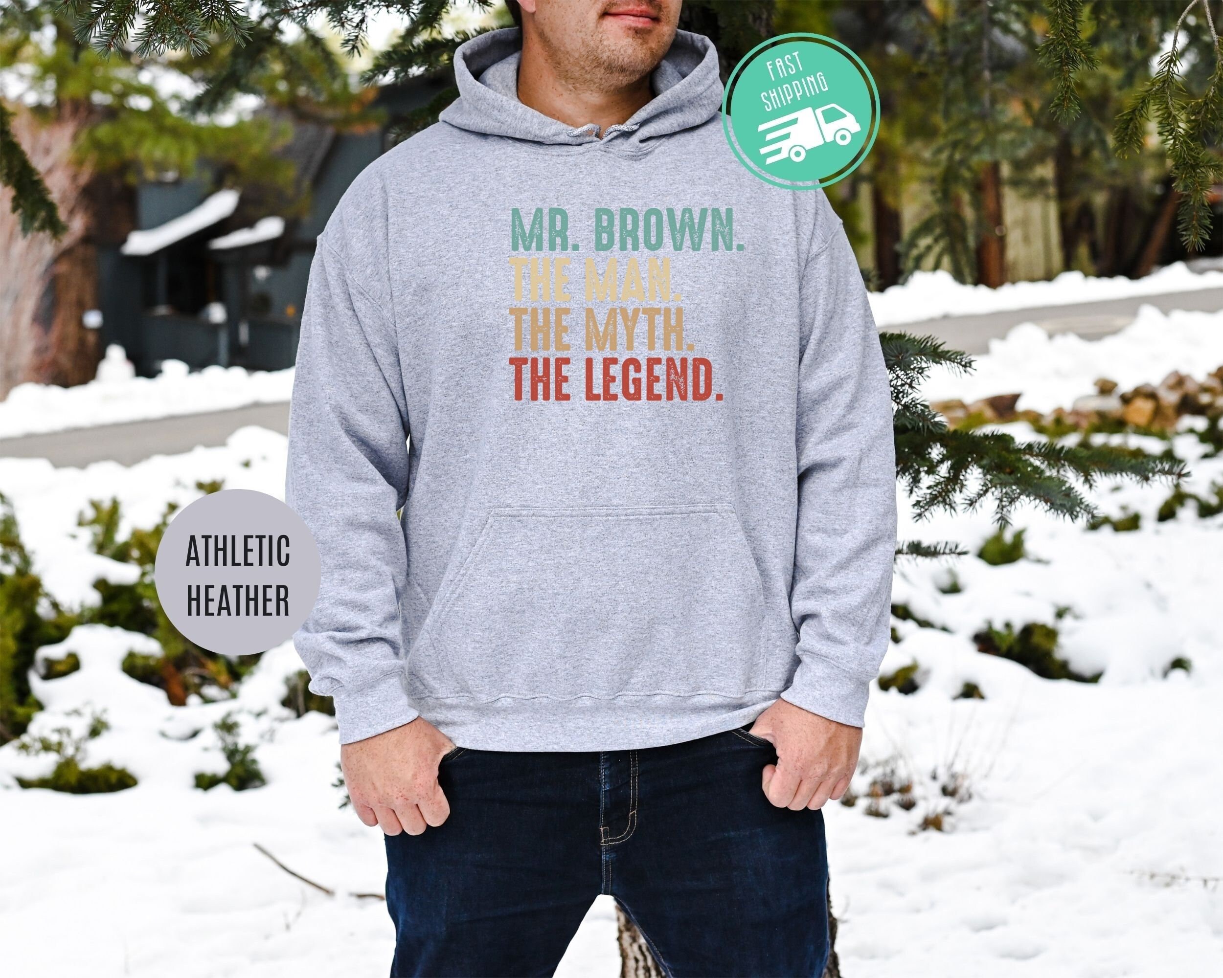 Custom the Man the Myth the Legend Shirt, Personalized Dad Shirt ...