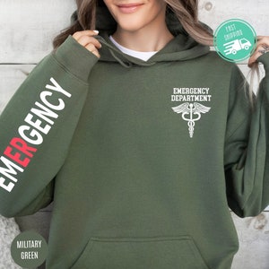 ER Sweatshirt, ER Nurse Sweatshirt, Emergency Department Sweatshirt ...