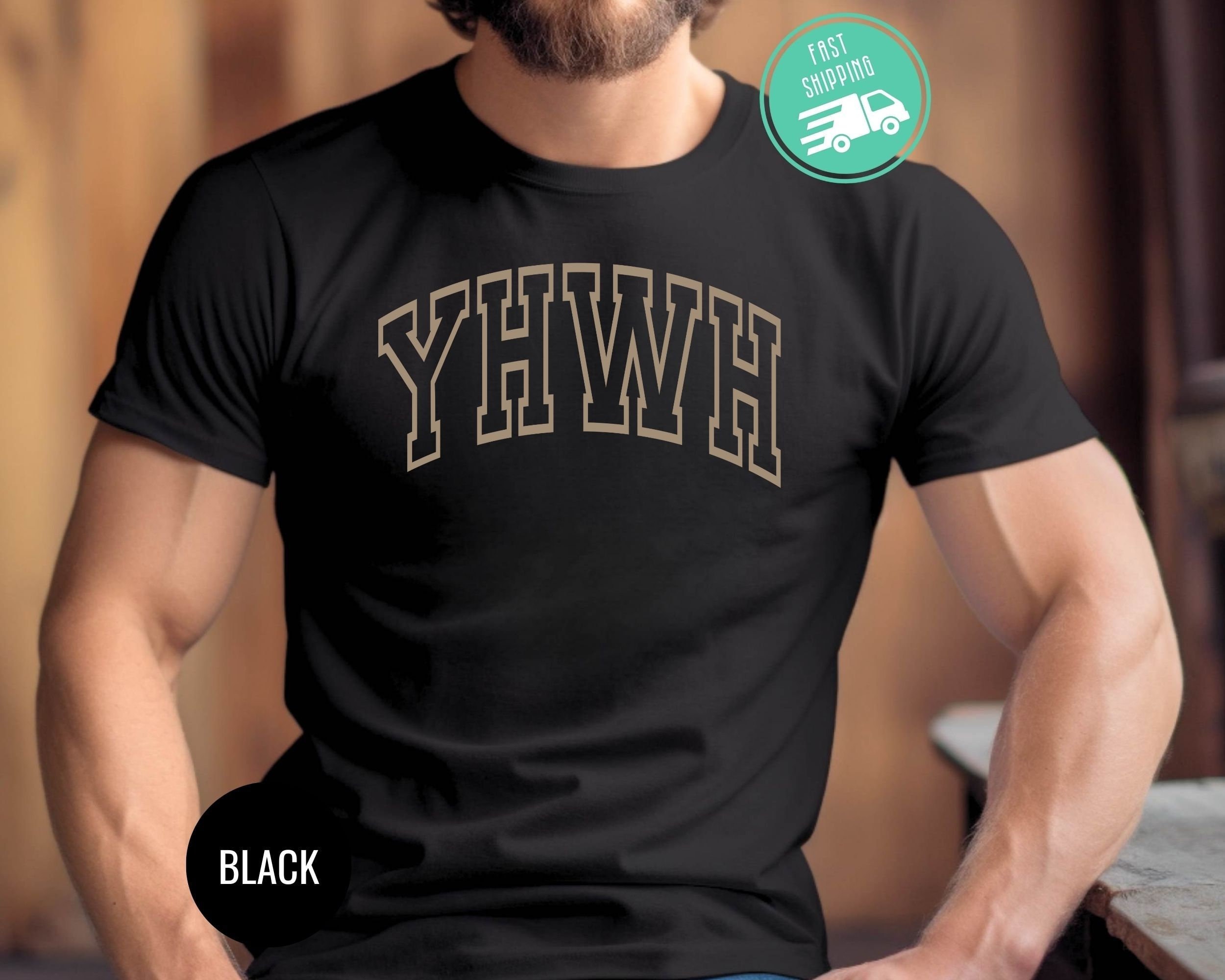 Varsity YHWH Shirt Christian T-shirt for Men Aesthetic Christian ...