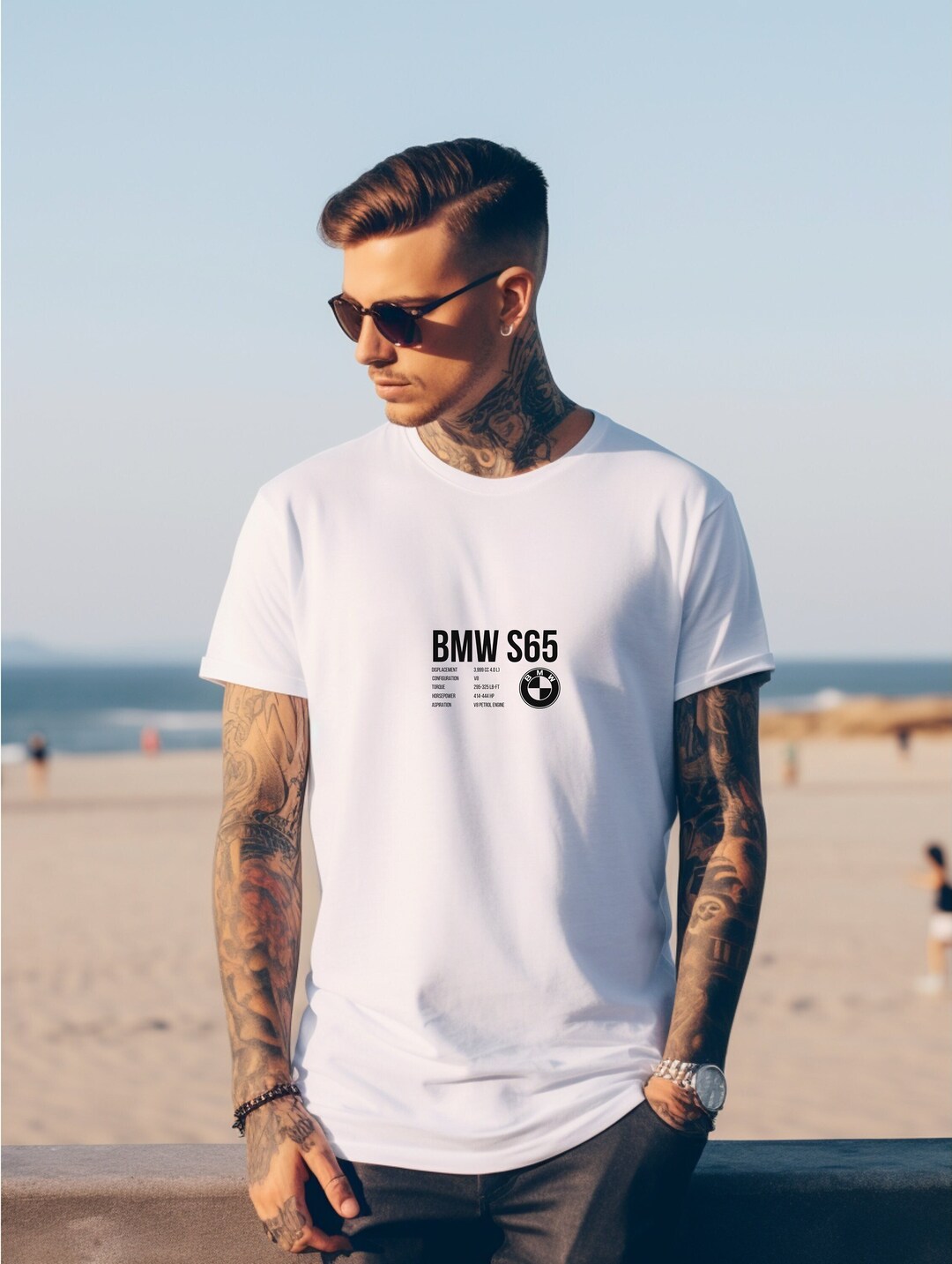 Bmw S65 T-shirt, BMW T-shirt, N54 Engine Shirt, Mpower BMW Auto Fan ...