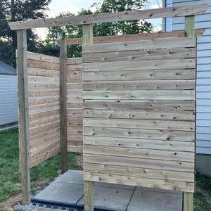 Outdoor Shower Plans/diy - Etsy