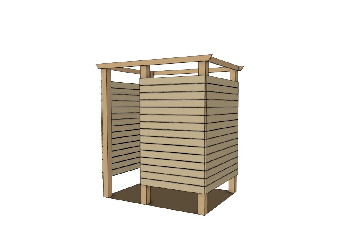 Outdoor Shower Plans/diy - Etsy