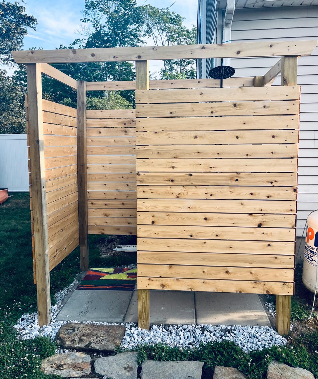 Outdoor Shower Plans/diy - Etsy