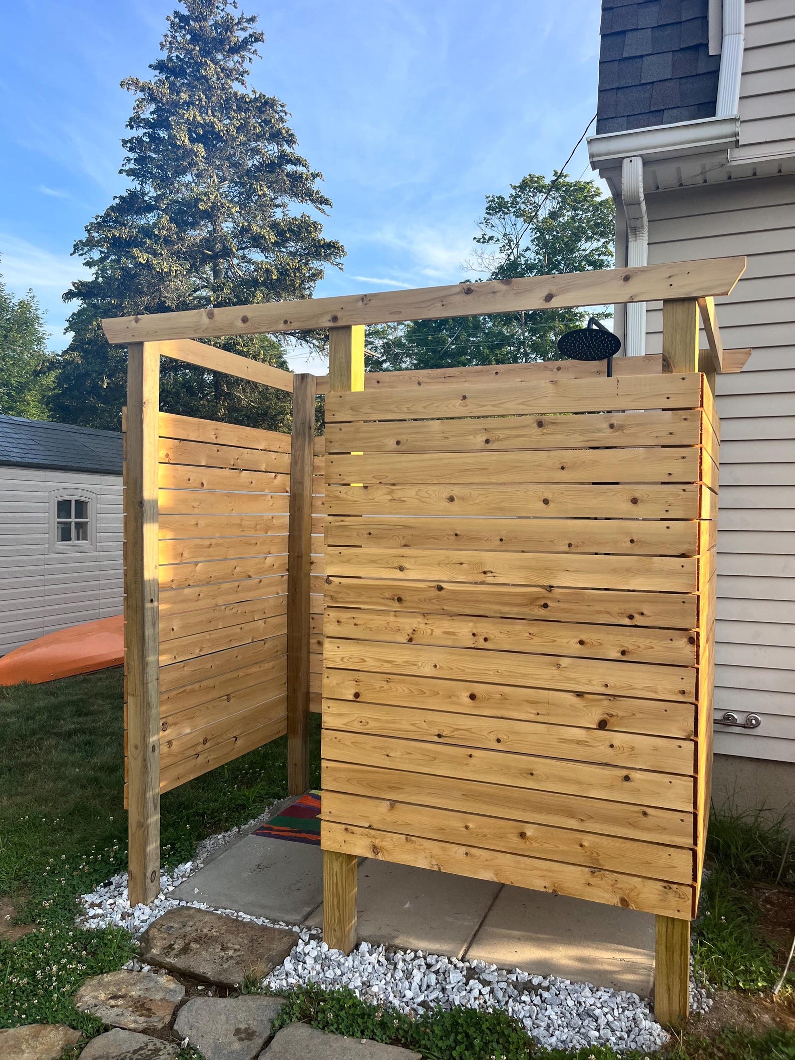 Outdoor Shower Plans/diy - Etsy