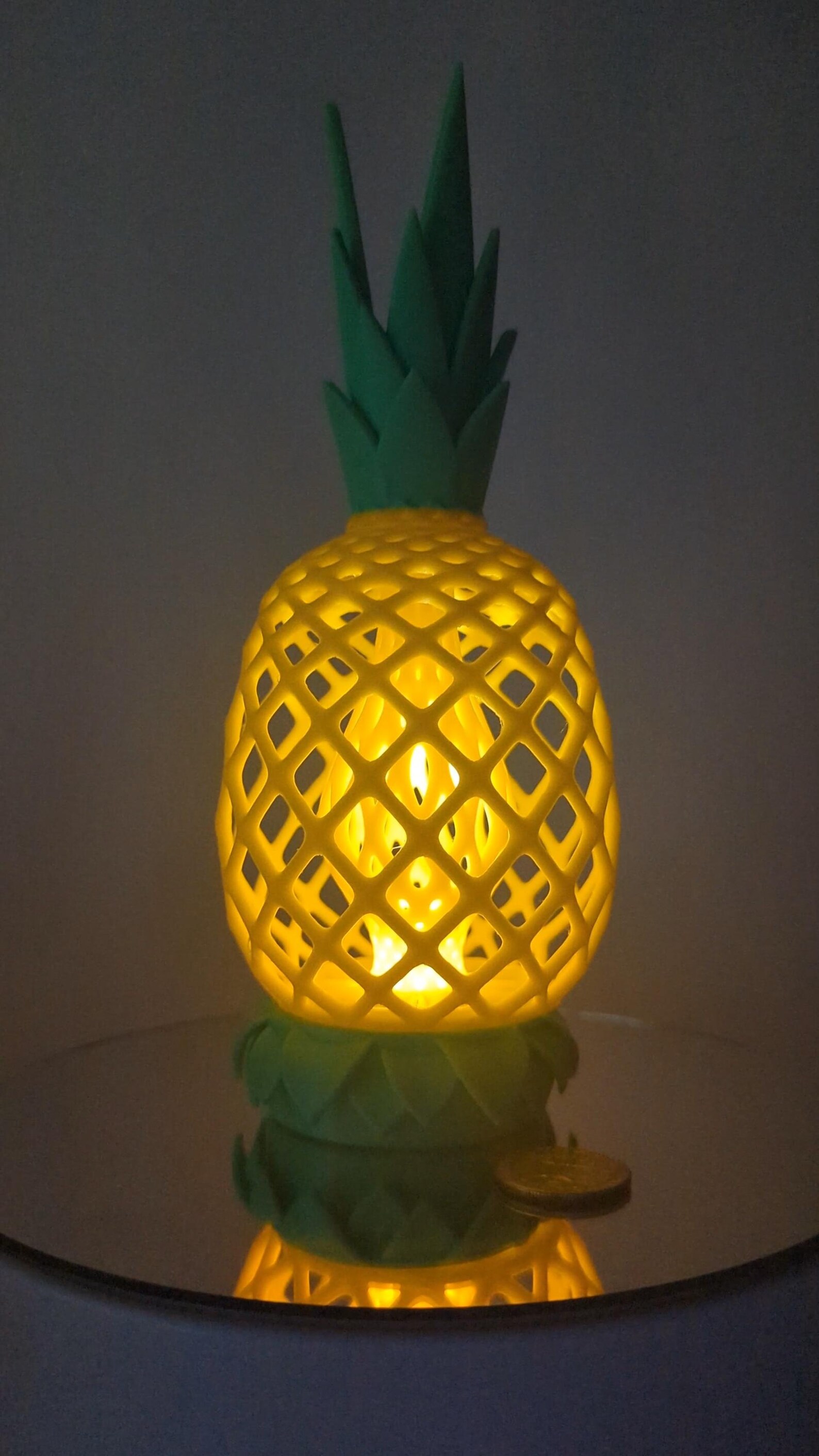Pineapple Centerpiece Led Light - Etsy