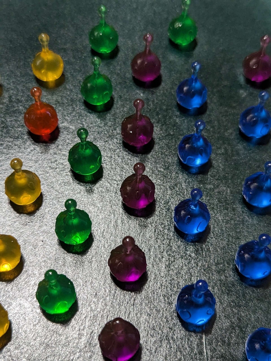 Choose Your Color: Lorcana TCG Droplet Damage Counters - Etsy