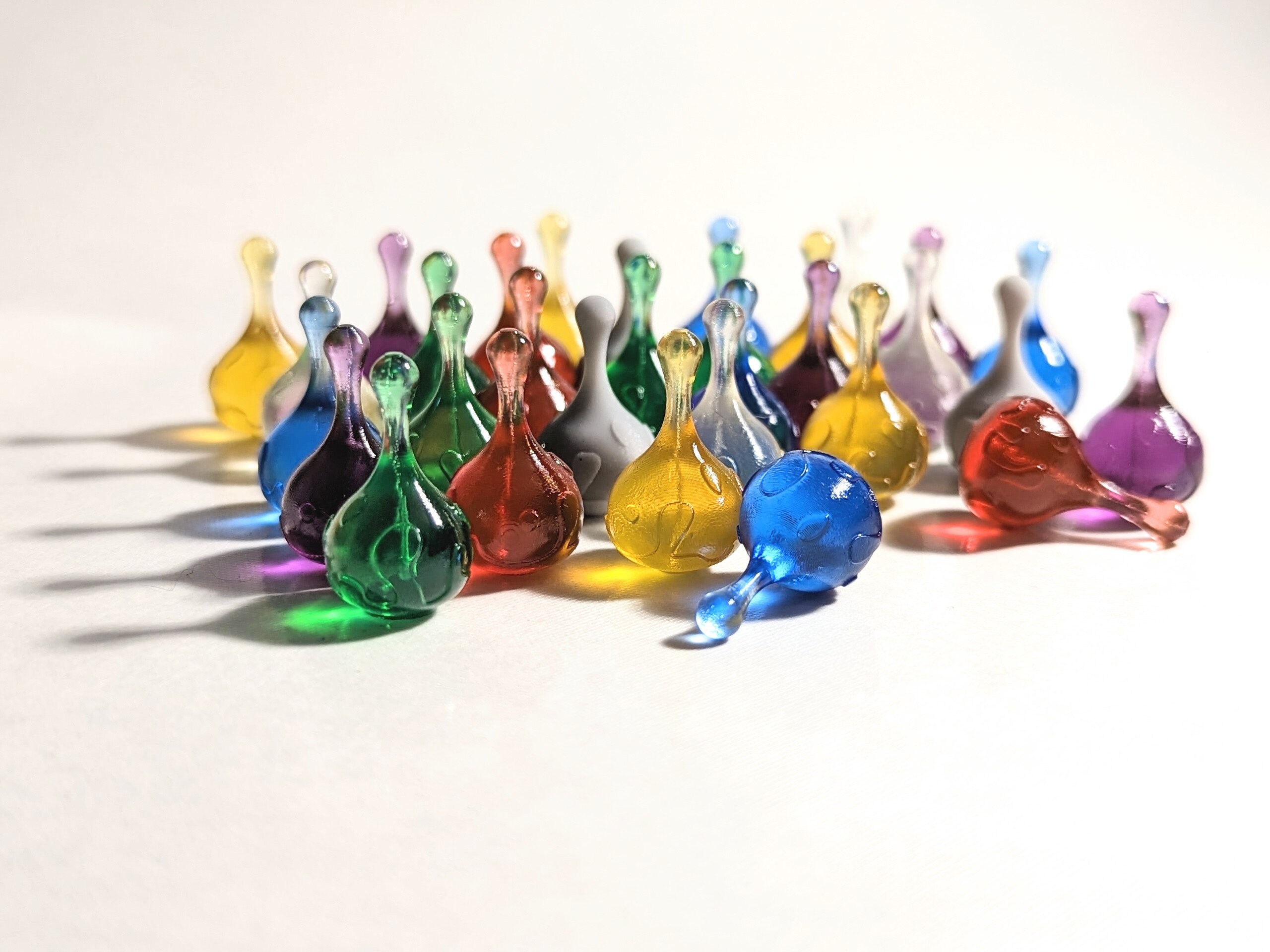 Choose Your Color: Lorcana TCG Droplet Damage Counters - Etsy