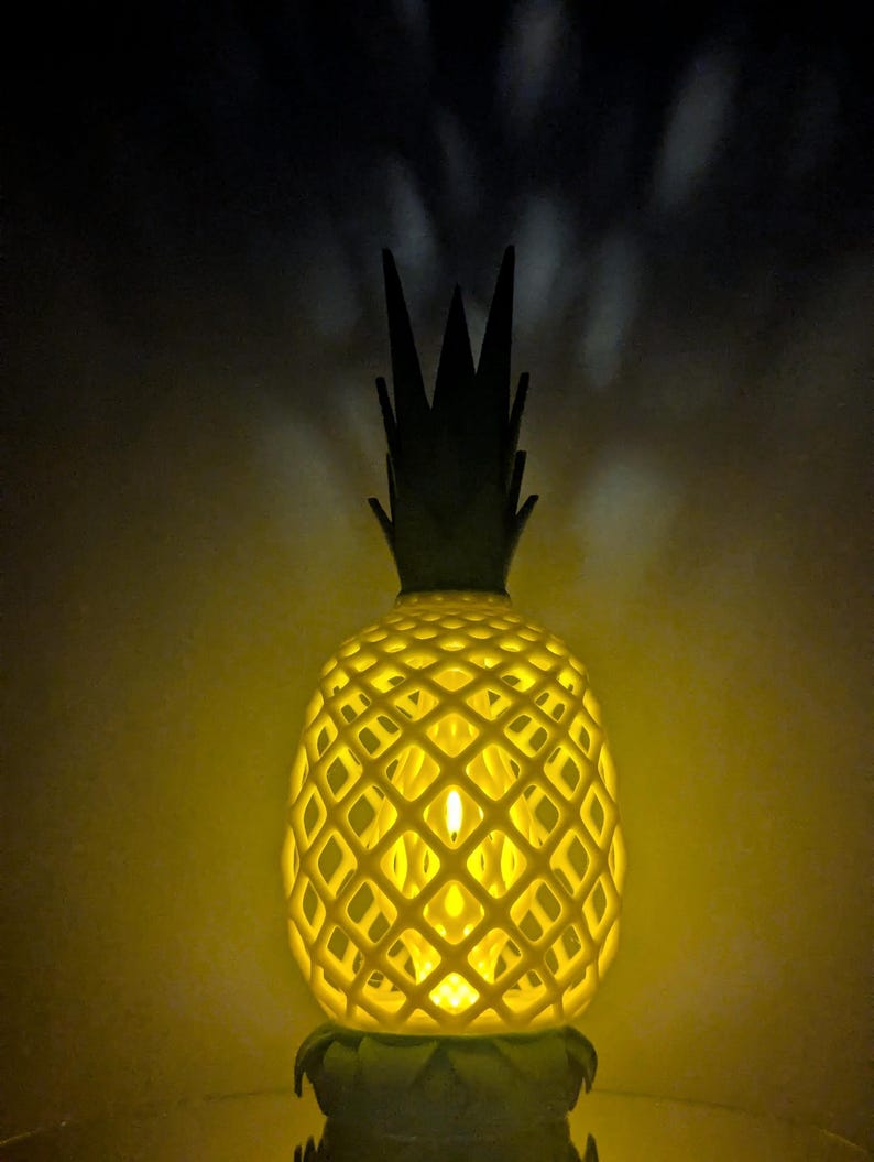 Pineapple Centerpiece Led Light - Etsy