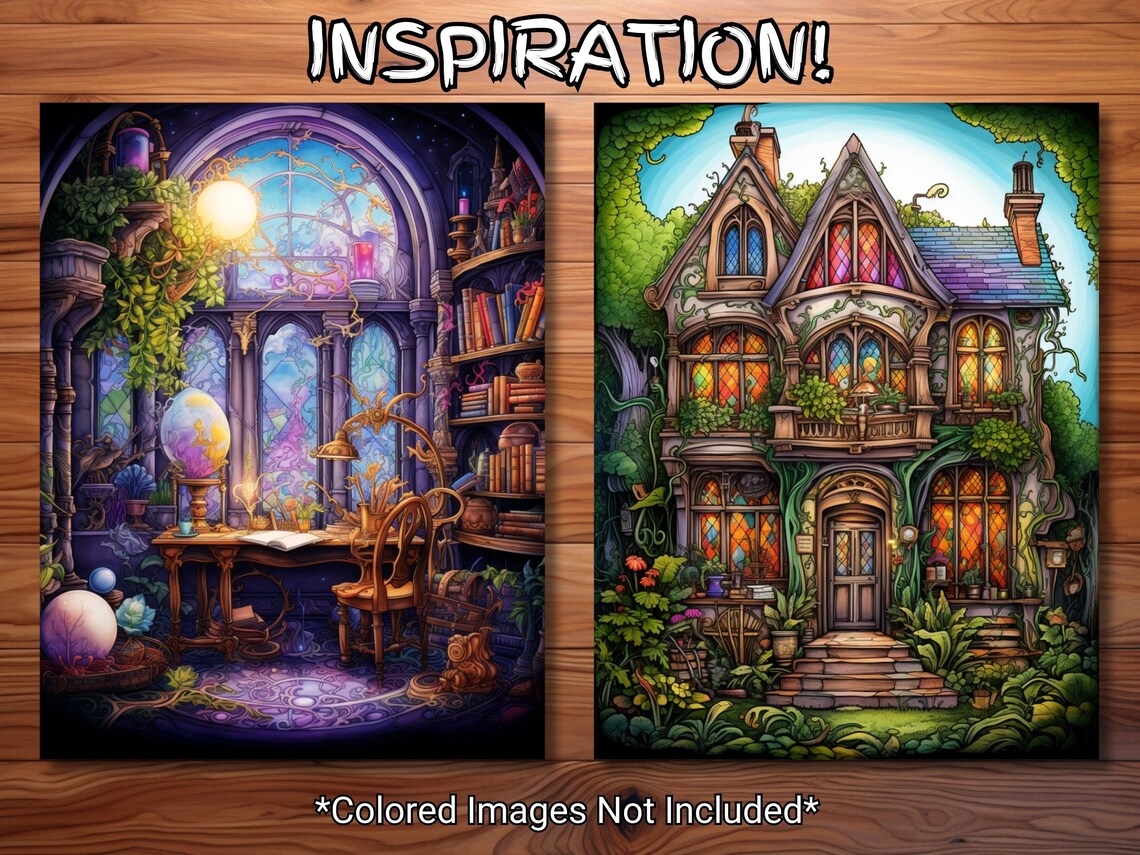 30 Lost Archives Coloring Page Book - Adults + Kids - Instant Download ...