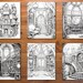 30 Lost Archives Coloring Page Book - Adults + Kids - Instant Download ...