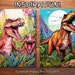 30 Prehistoric Adventures Coloring Page Book - Adults + Kids - Instant ...