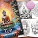 30 Zen Coloring Page Book Adults Kids Instant Download - Etsy
