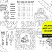 Construction Birthday Coloring Sheet, Digger Activity Sheet, Printable ...