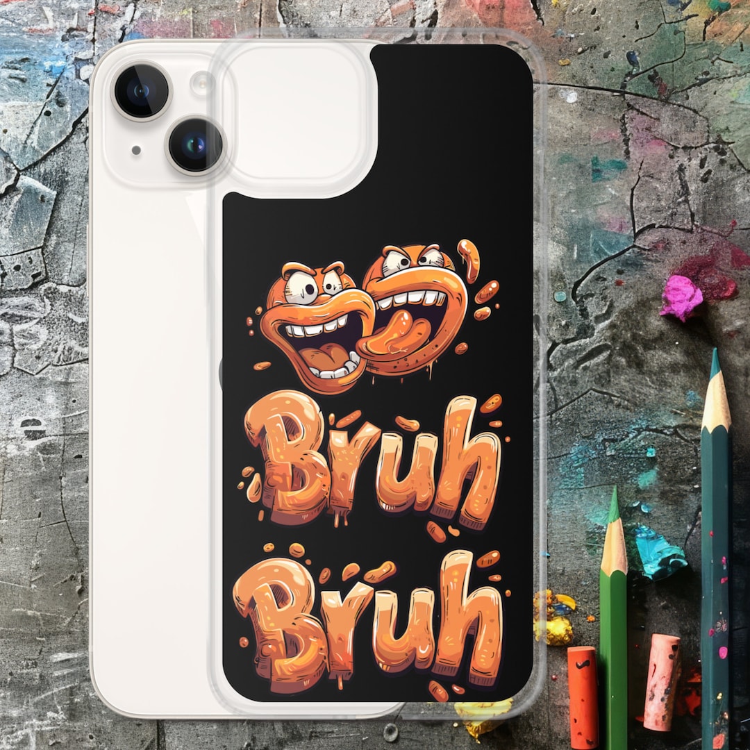 Bruh Graffiti iPhone Case: Urban Street Art Style - Etsy