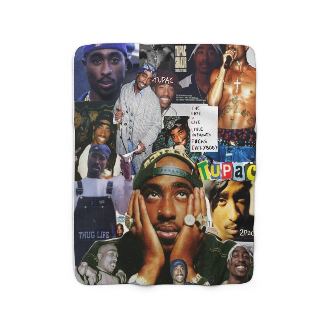 Tupac Blanket - Etsy