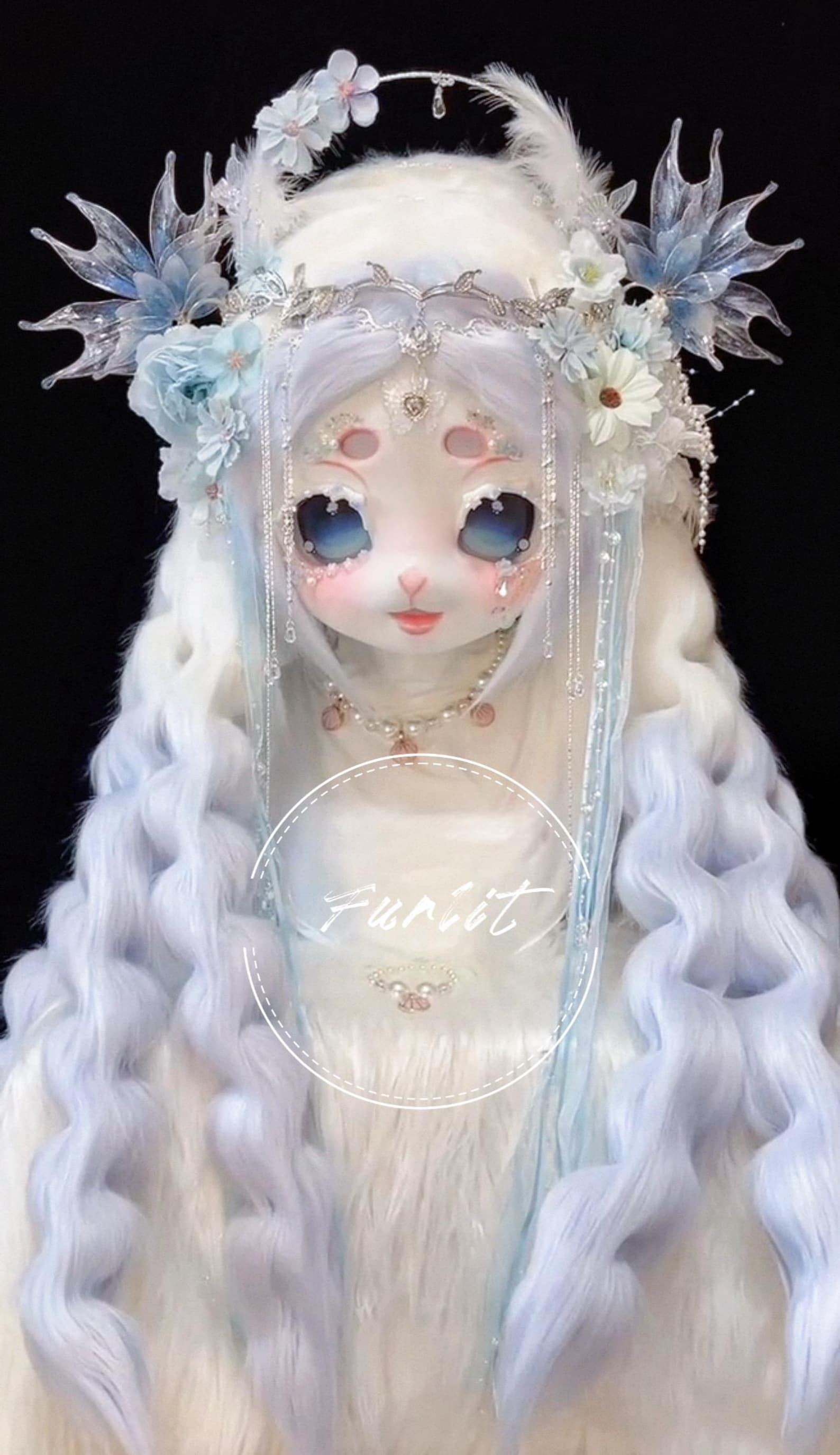 Highly Elaborate Kig Fursuit Head Only Furry Fursuit Cosplay - Etsy