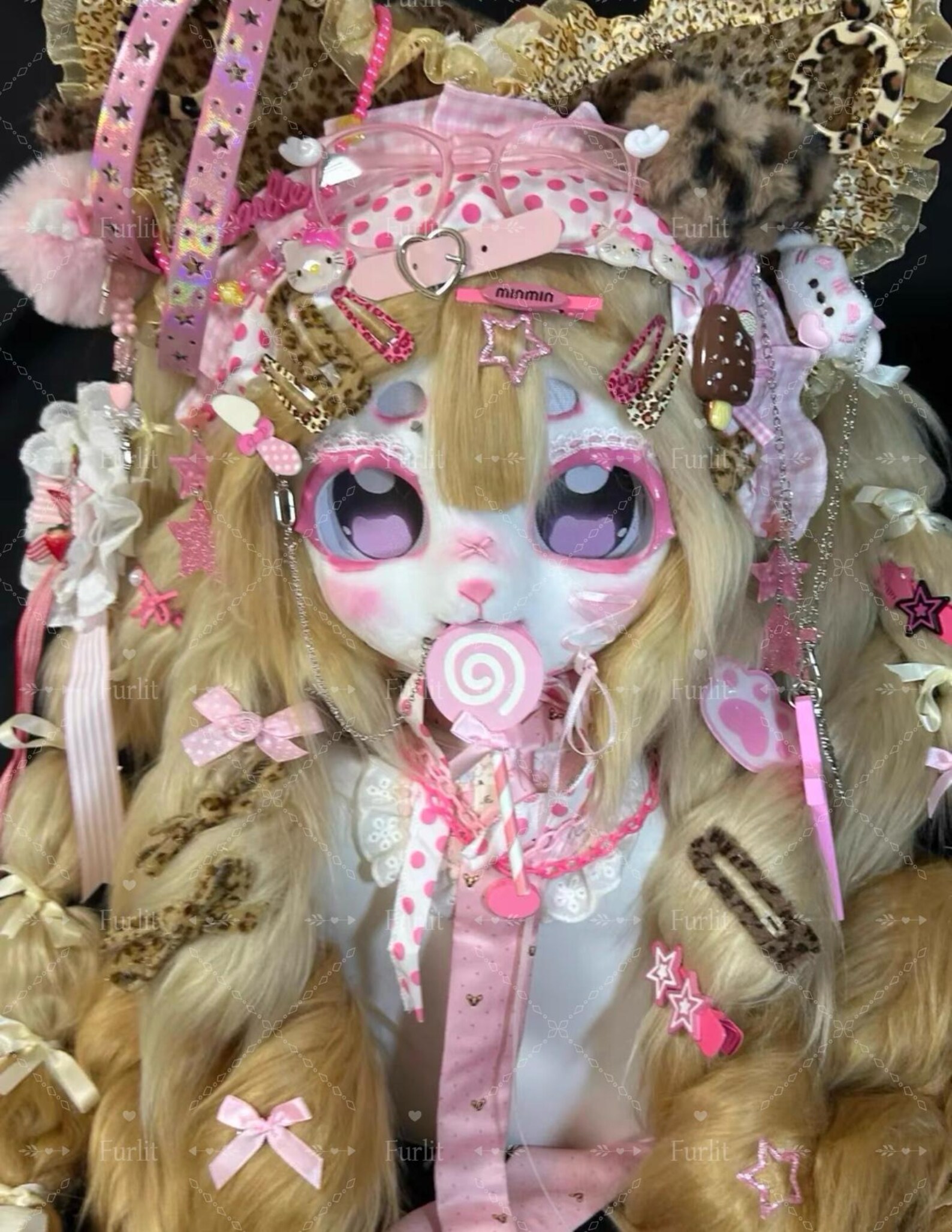 Highly Elaborate Kig Fursuit Head Only Furry Fursuit Cosplay - Etsy