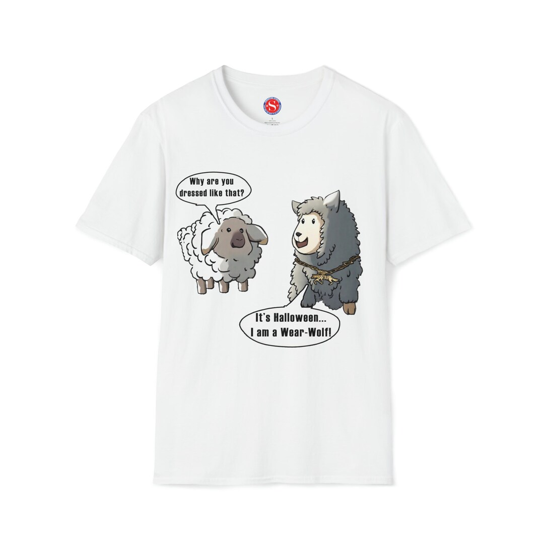 Wear-wolf T-shirt - Etsy