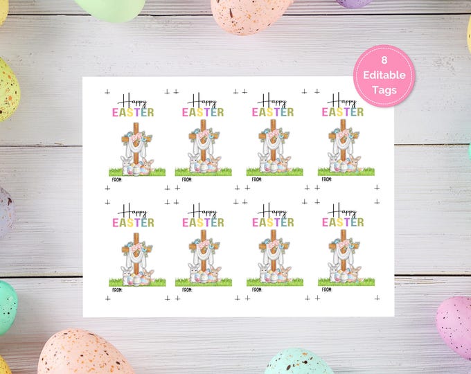 Custom Printable Easter Name Tags - Etsy Canada