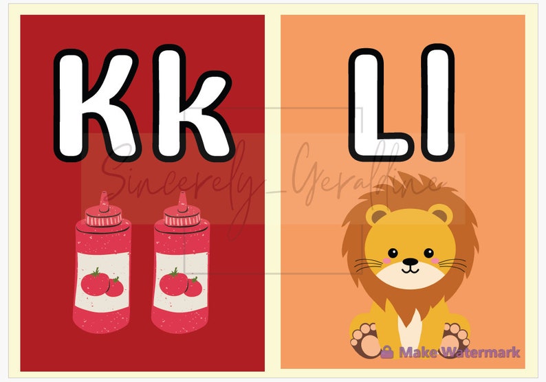 Alphabet Flashcards for Toddlers Engaging Learning Activities - Etsy