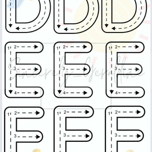 Fun and Educational Tracing Sheets for Toddlers capital & Lowercase ...