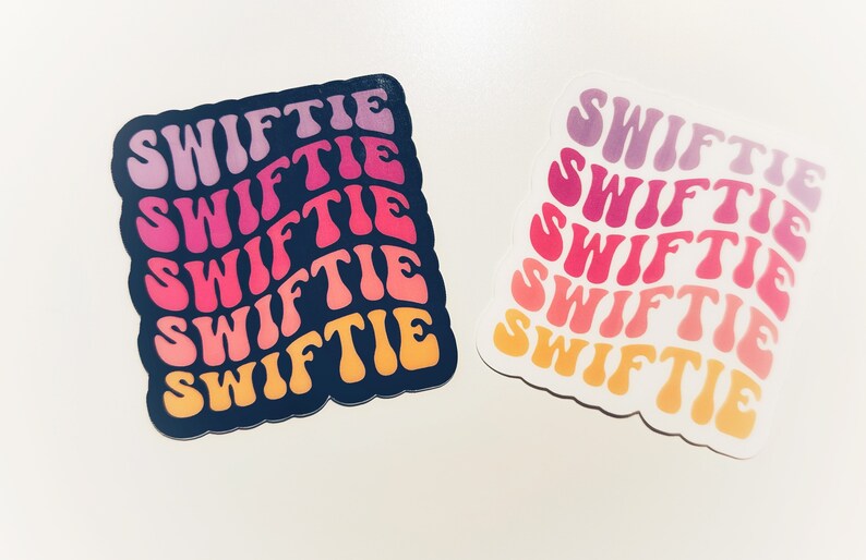 Swiftie Stickers Taylor Swift Inspired Vinyl Decals Perfect for Laptops ...