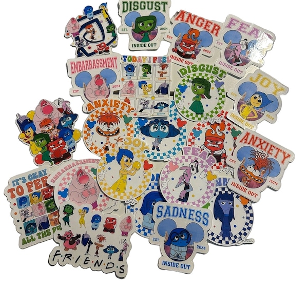 Inside Out Vinyl Stickers - Etsy