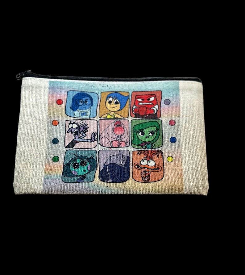 Inside Out 2 Canvas Pouch - Etsy