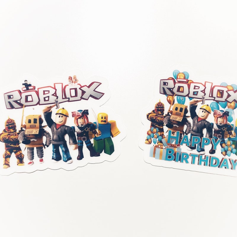 Roblox stickers - Etsy México