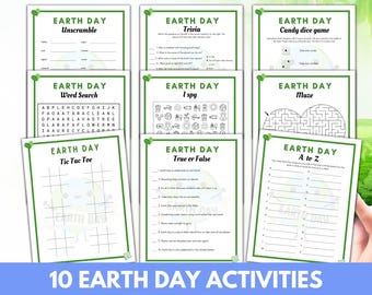 Earth Day Word Search Printable | Earth Day Kids Activity Sheet | Earth ...