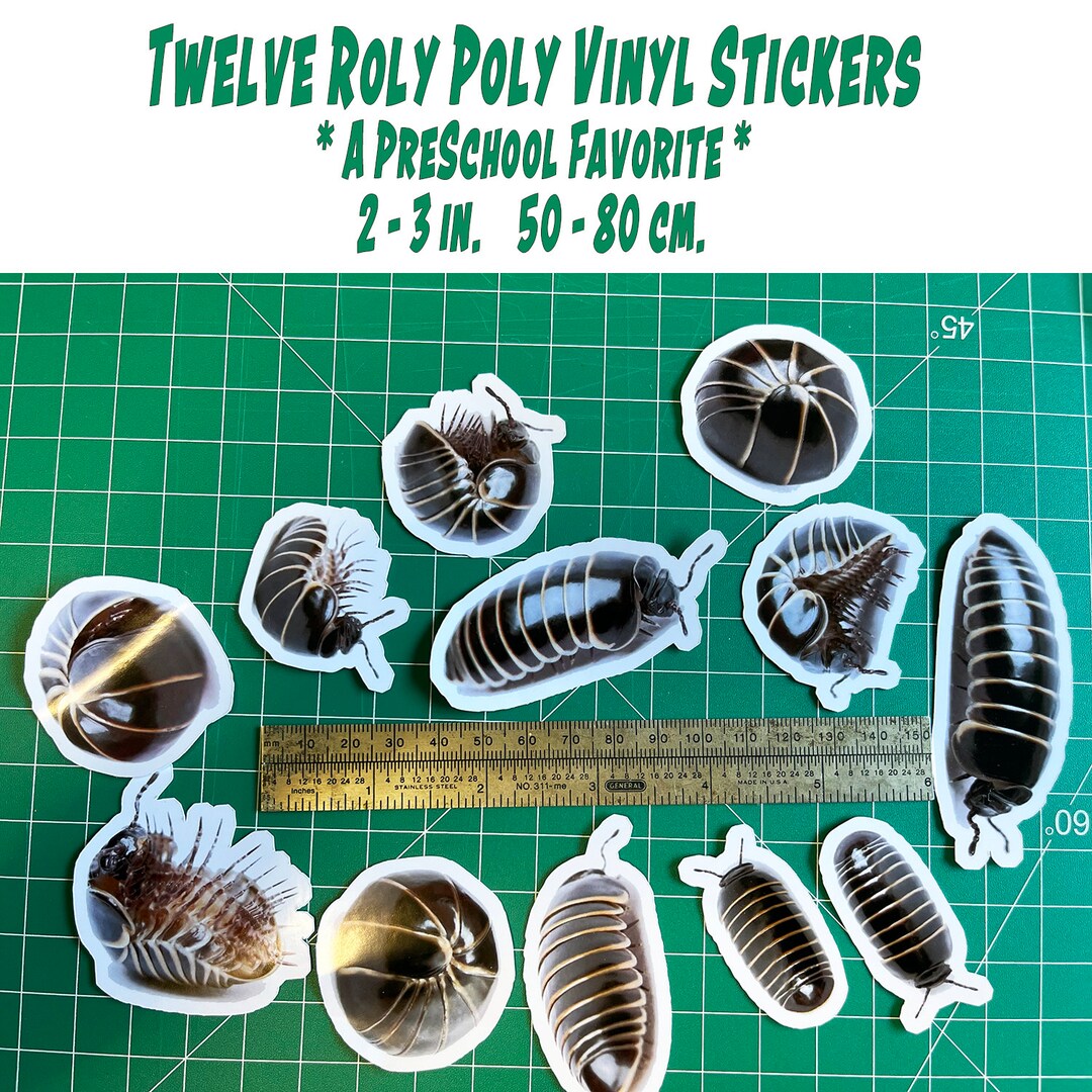 Colorful Roly Poly Stickers for Kids Perfect Birthday and Party Gifts ...