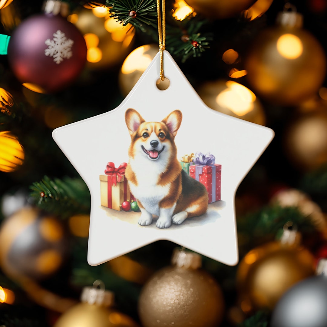 Corgi Ornament 2024, Corgi Christmas Ornament, Christamas Decoration ...
