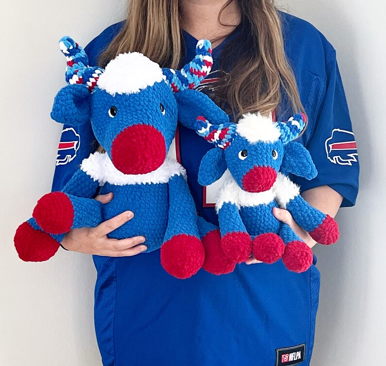 Buffalo Bills Stuffed Buffalo Crocheted Stuffed Animal - Etsy