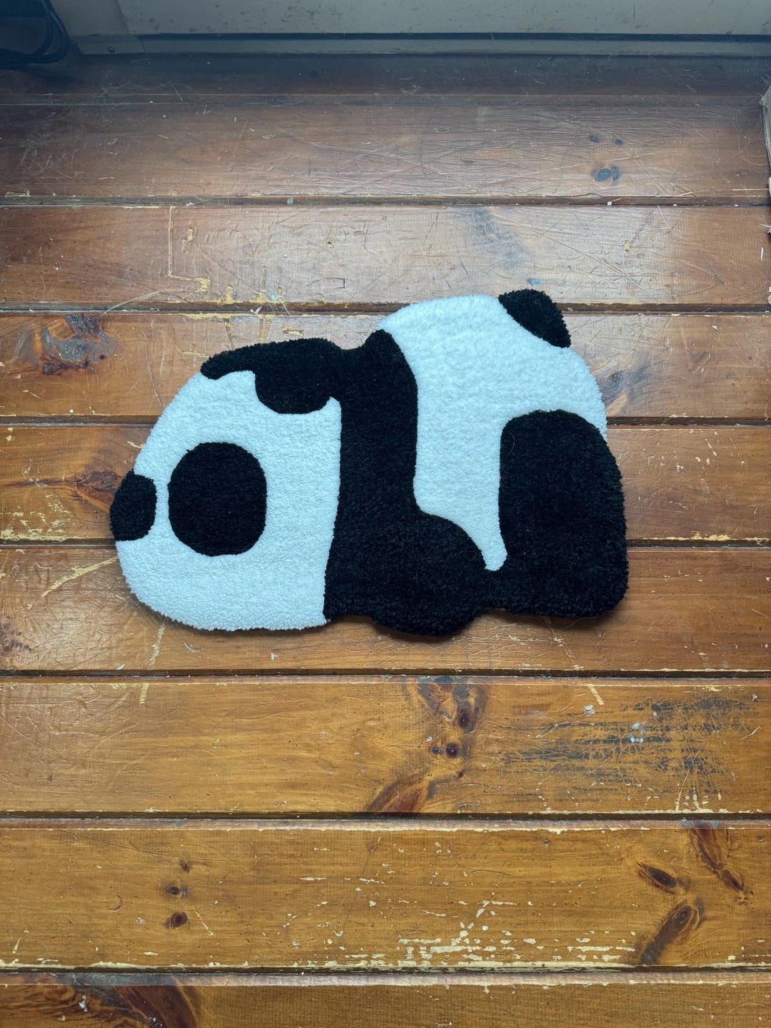 Panda Tufted Rug - Etsy