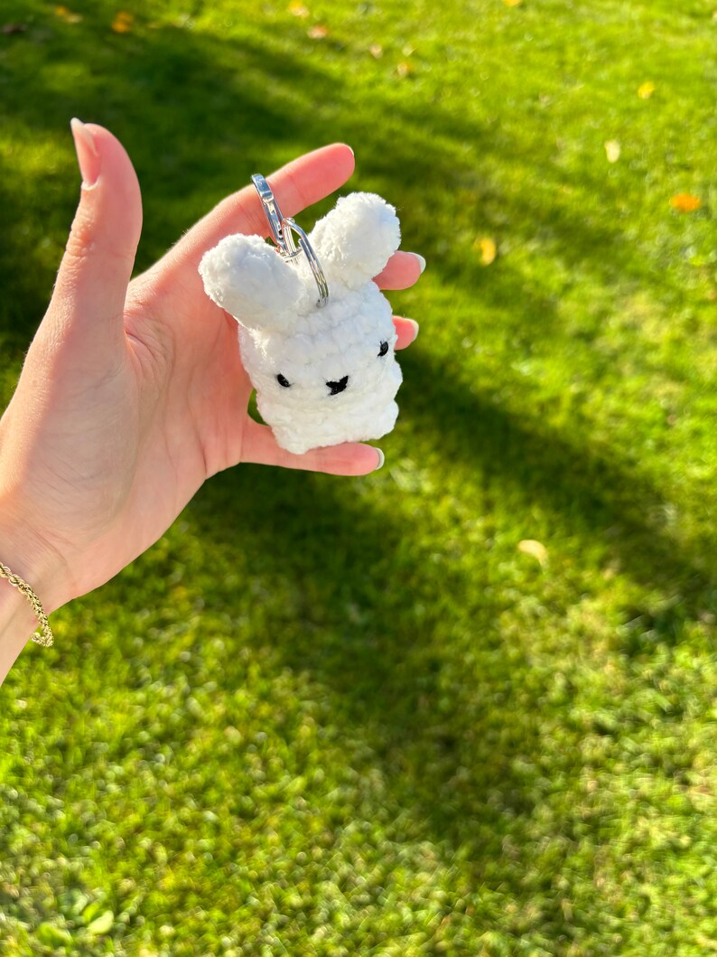 Miffy Plush Keychain - Etsy
