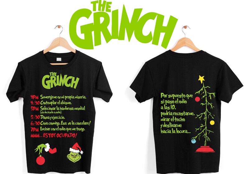 AGENDA GRINCH Navidad - Etsy España