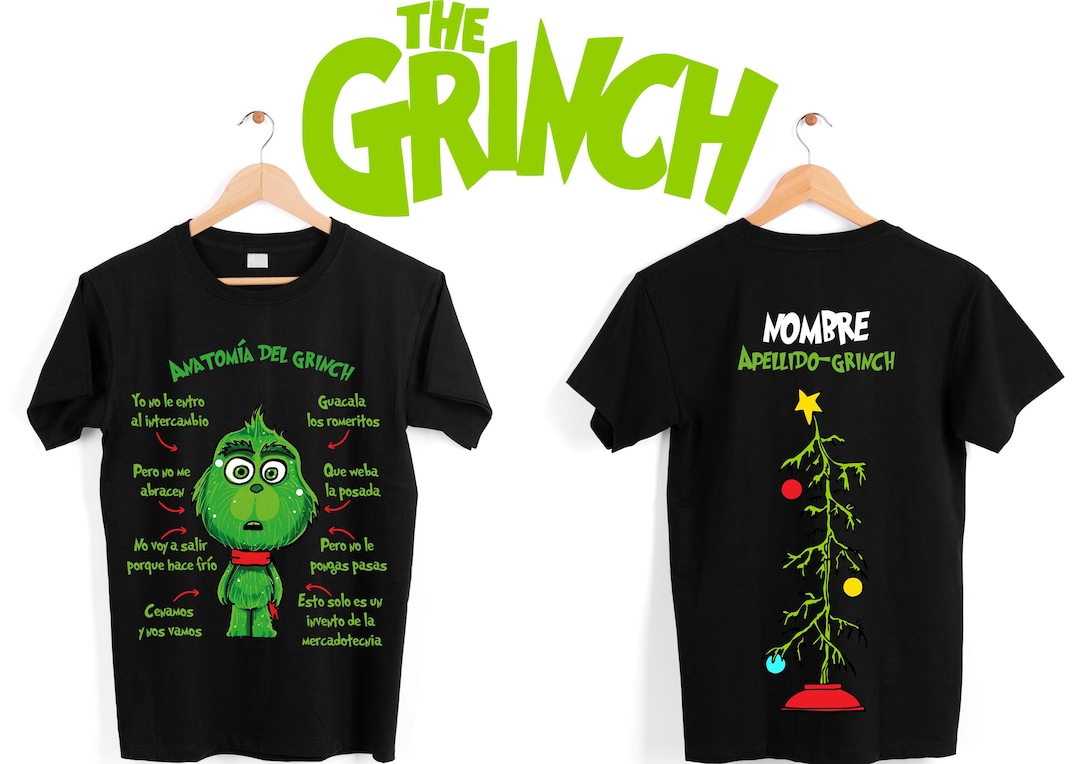 Grinch Kawaii Anatomy of the Grinch Agenda 2 - Etsy