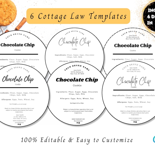 Bakery Labels - Etsy