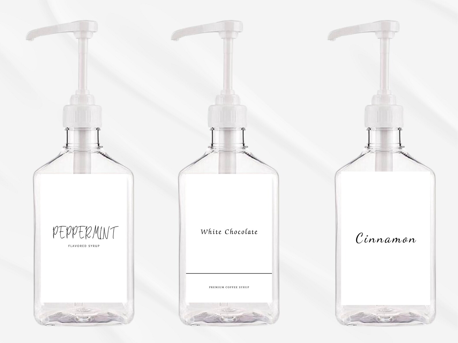 Editable Coffee Syrup Label Templates coffee Bar Decor, Soda Syrup ...
