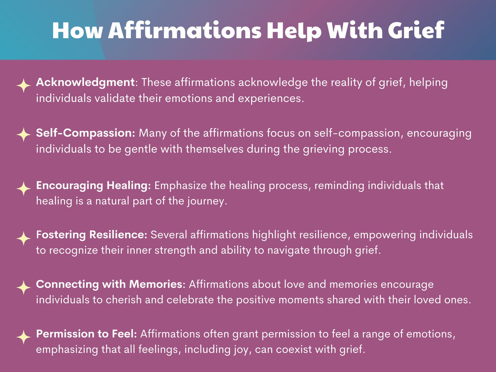 Grief Affirmations, Coping Strategies, Affirmations for Grief, Coping ...