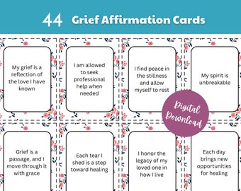 Grief Affirmations, Coping Strategies, Affirmations for Grief, Coping ...