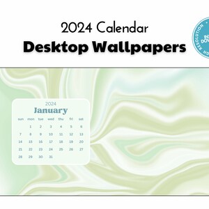 Desktop Background Calendar, January 2024, 2024 Wallpaper, Mac Calendar ...