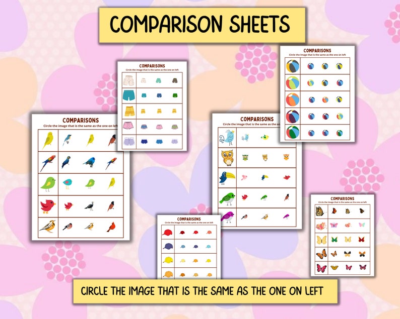 Preschool Worksheets, Printable Toddler Worksheets, Preschool ...