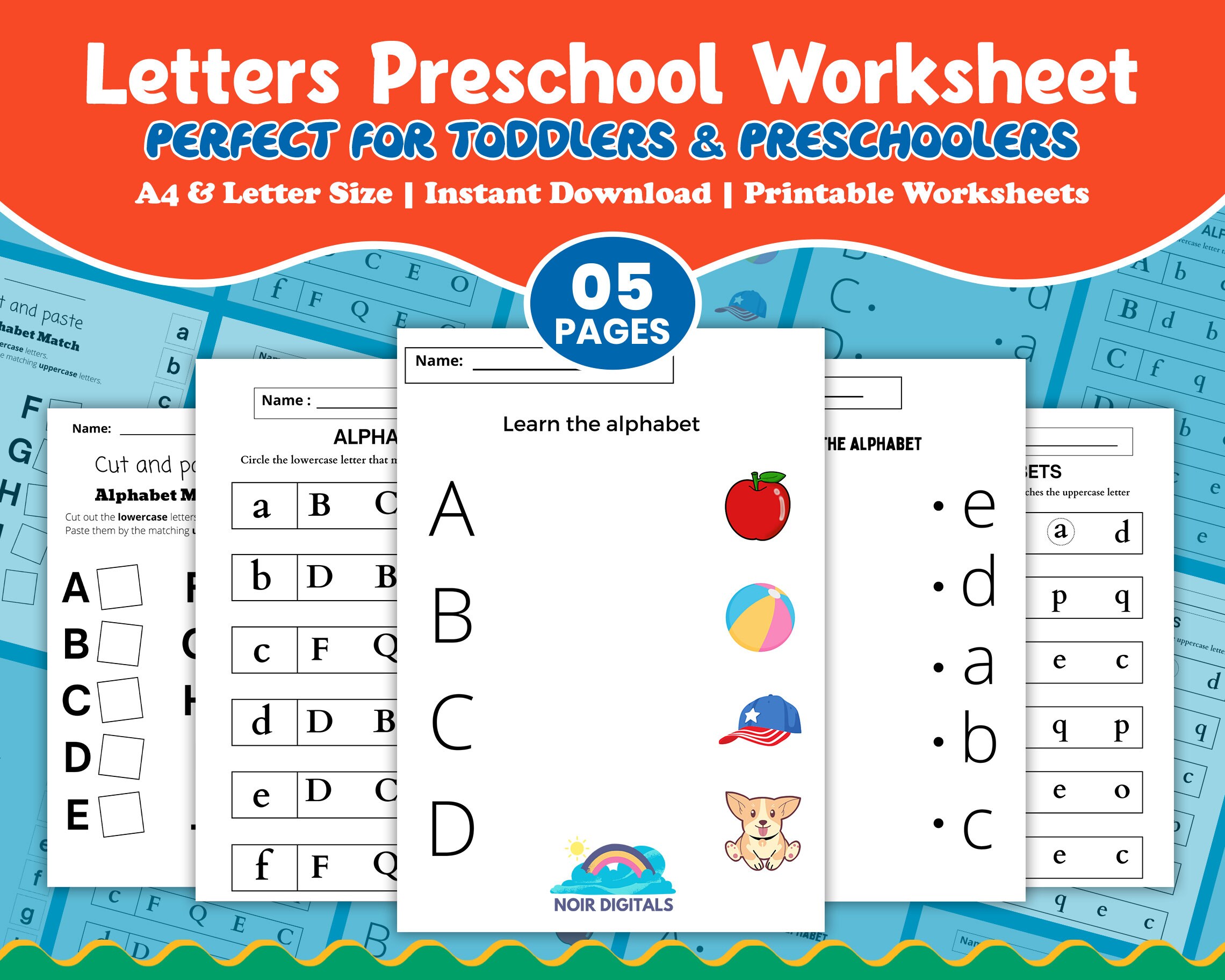Preschool Alphabet Worksheets Preschool Worksheets Preschool Printable ...
