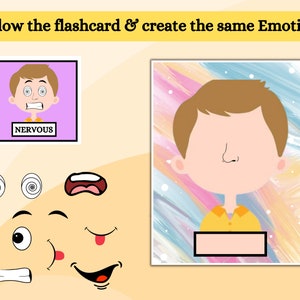 Emotions Activity for Kids Boy Version Feelings Chart Printable ...