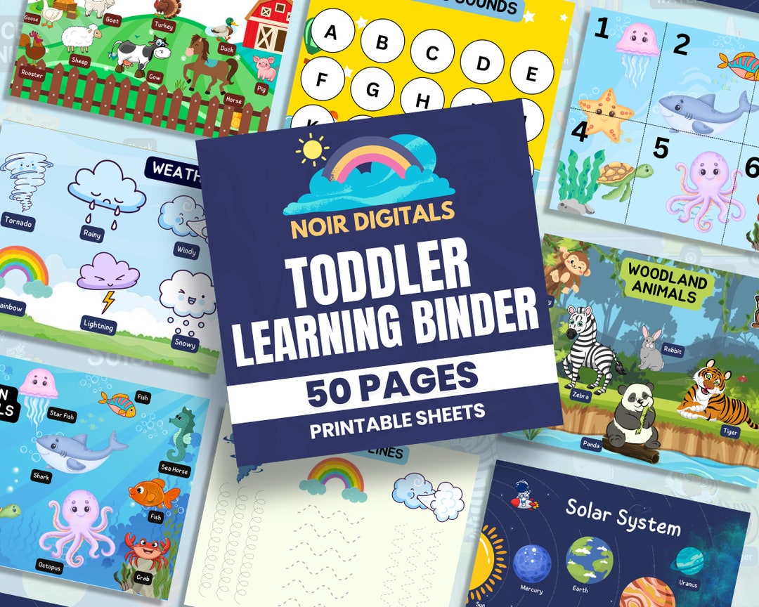 MEGA Preschool Bundle Printable Pre-k Busy Binder Preschool Journal ...