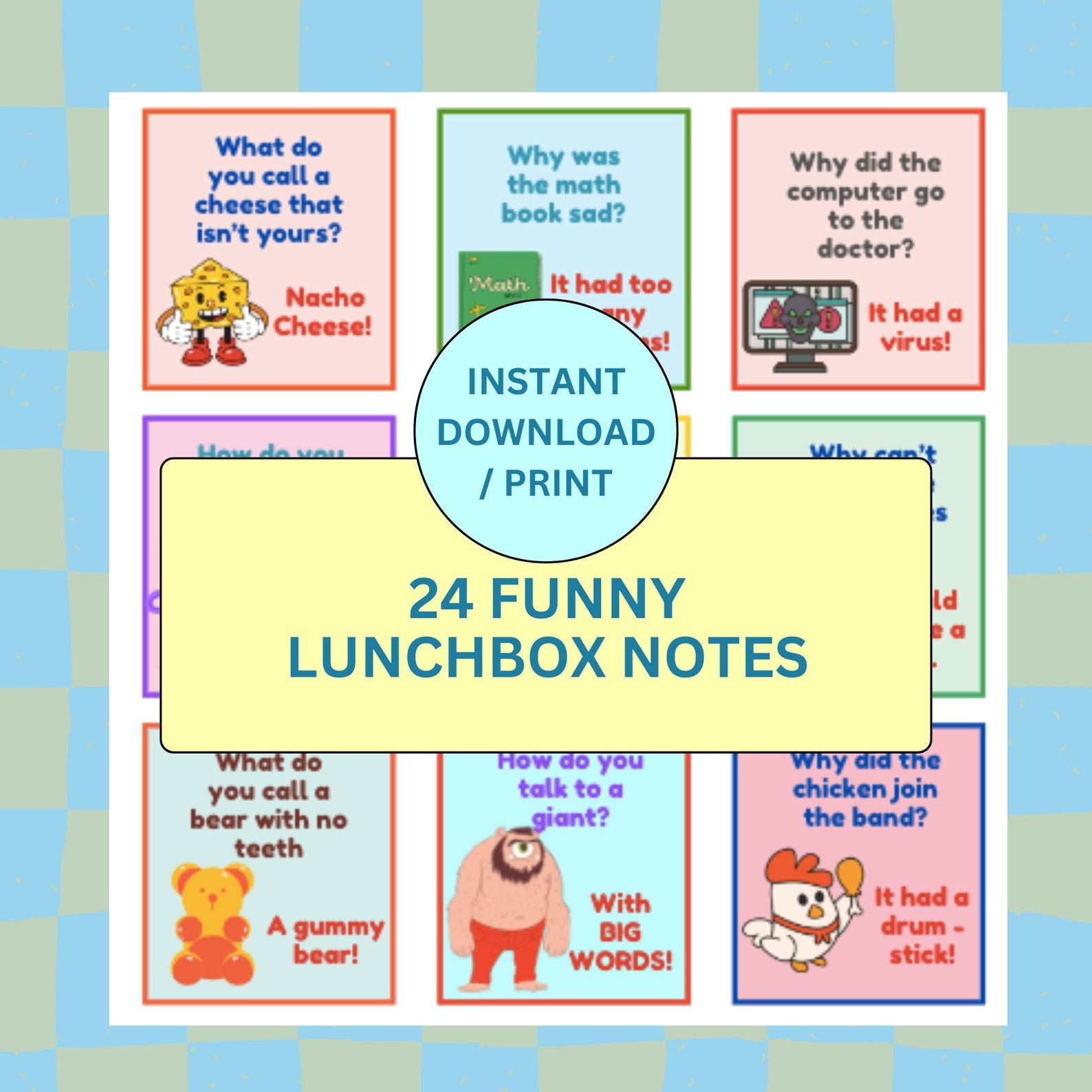 24 Funny Lunchbox Notes Packed With Jokes, Perfect for School Lunches ...