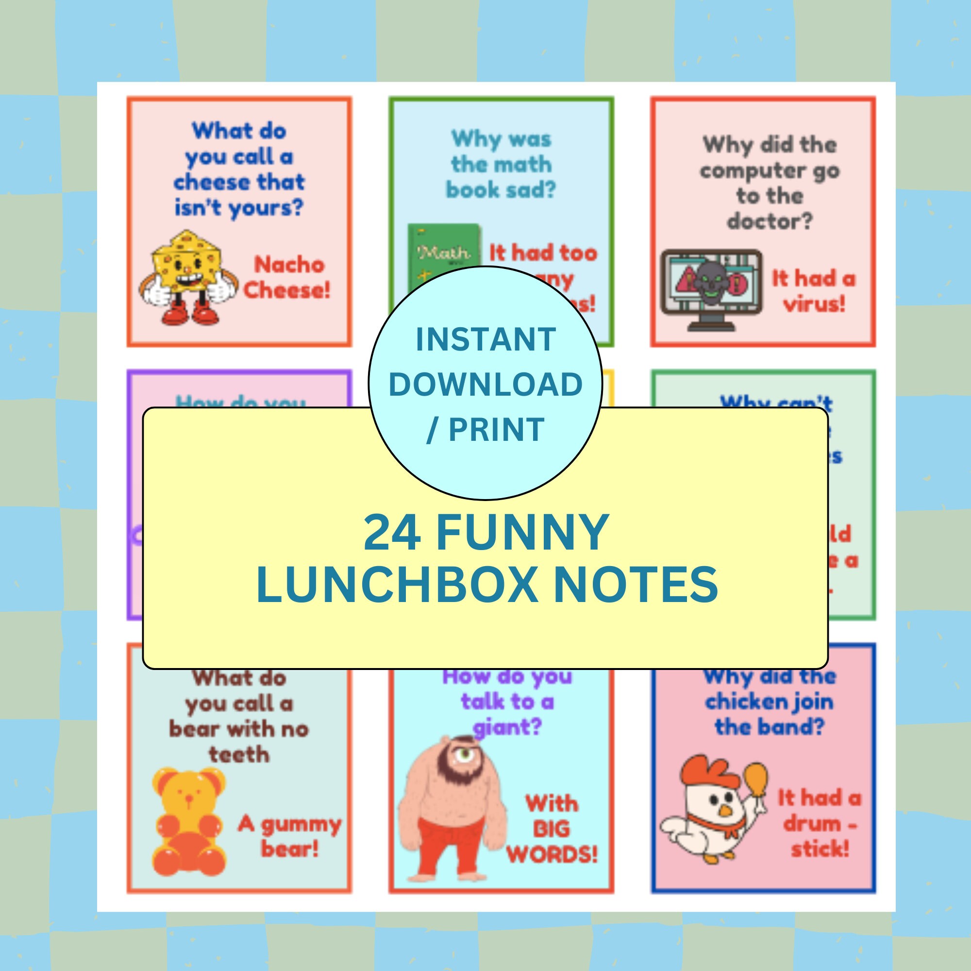 24 Funny Lunchbox Notes Packed With Jokes, Perfect for School Lunches ...