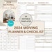 2024 Ultimate Moving Out Planner, Moving Checklist, Relocation Planner ...