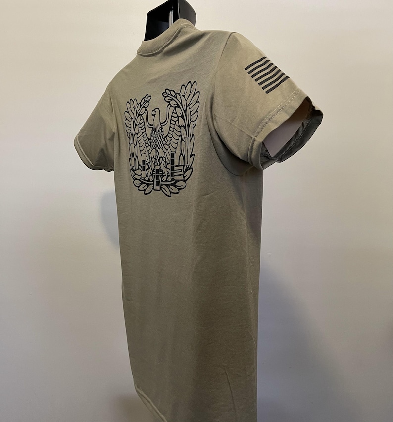 Gen 2 | Warrant Officer Eagle Rising T-shirt W/ Ranks - Etsy